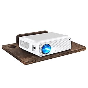 Projector Shelf,Projector Wall Mount Floating Shelf, Projector Stand,Projector Rack Holder,Projector Mount,PlayStation Shelf,Router Shelf Storage Box Modem Cable Shelf by Wood