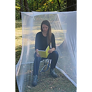 Coghlan's Single Wide Rectangular Mosquito Net, Green, Single Wide / 240-mesh & 9640 32x78 Mosquito Bed Net, Multicolor, Single Wide / 180-mesh