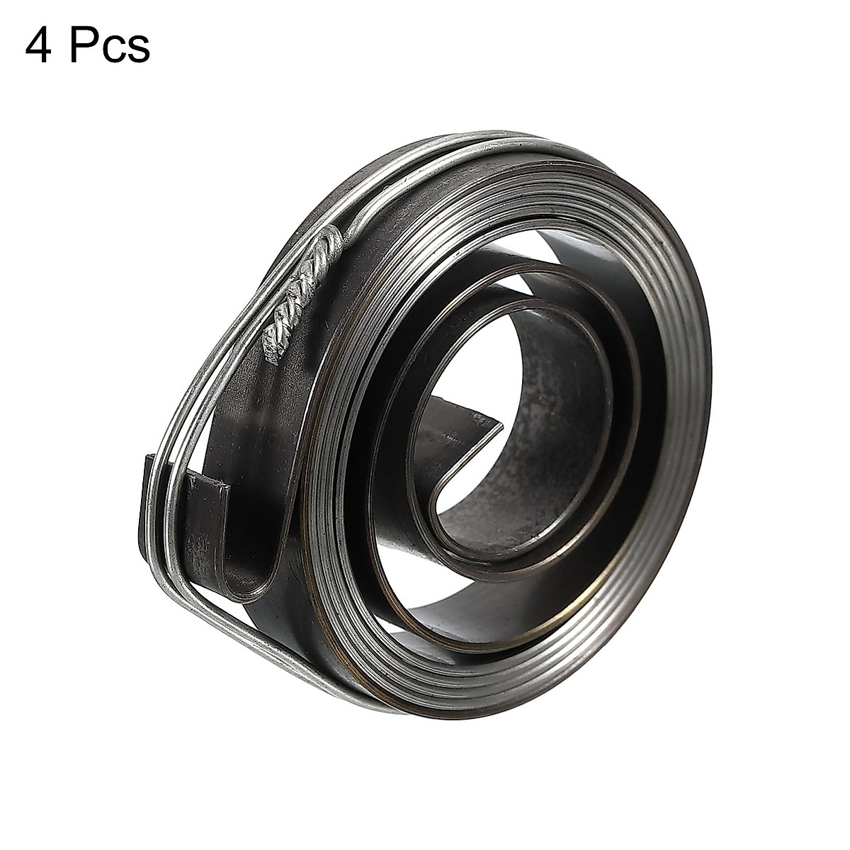 uxcell Drill Press Spring Drill Press Quill Feed Return Coil Spring Assembly Spring Steel Chemical Blackening Finish 680mm Expand Long 35 x 8 x 0.8mm 2 Pcs