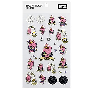Jungkook-Cooky Official Merchandise Set [Gen 3]-One Cooky Character Jelly Case Cover Compatible with Airpod 3 +One Cooky Sticker+Photocards Included_Butter Permission to Dance Jungkook Seven