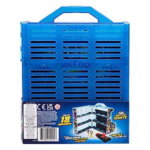 Akedo - Ultimate Arcade Warriors Collector Case Mini Battling Action Figures Ready, Fight, Split Strike,Multicolor,14241, For Ages 6+