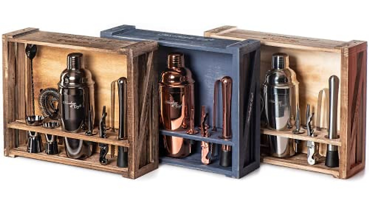 Mixology Bartender Kit - 11-Piece Bar Tool Set