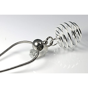 Crystal Necklace Holder or a Pearl Cage and Crystal Cage Necklace Holder these Crystal Holder Necklaces are Great Crystal Holders or Cages for Pearls for Single or Multi Pearl Cage and Stones Holder