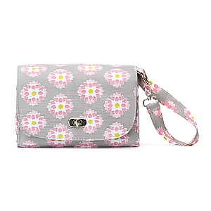 DEMDACO Lillybit Diaper Clutch, Floral