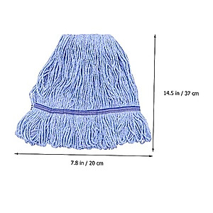 ORFOFE 1pc Mop Cloth Replacement Practical Mop Cloth Industrial Mop Mop Sponge Mop Replacement Mop Pads Mop Replacement Pads Cleaning Mops Tube Mop Household Mop Pad