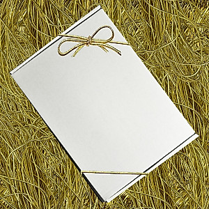 Stretch Loops for Crafts and Easy Gift-Wrapping (16 Inch, Gold)