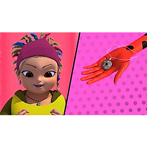 ZAG STORE - womens Miraculous Ladybug - Mouse Transformation Necklace