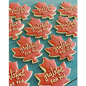 Large Maple Leaf Cookie Cutter, 4" Made in USA by Ann Clark