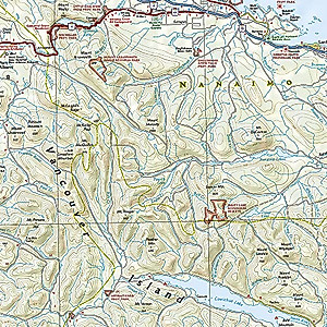 Vancouver Island Map (National Geographic Adventure Map, 3128)