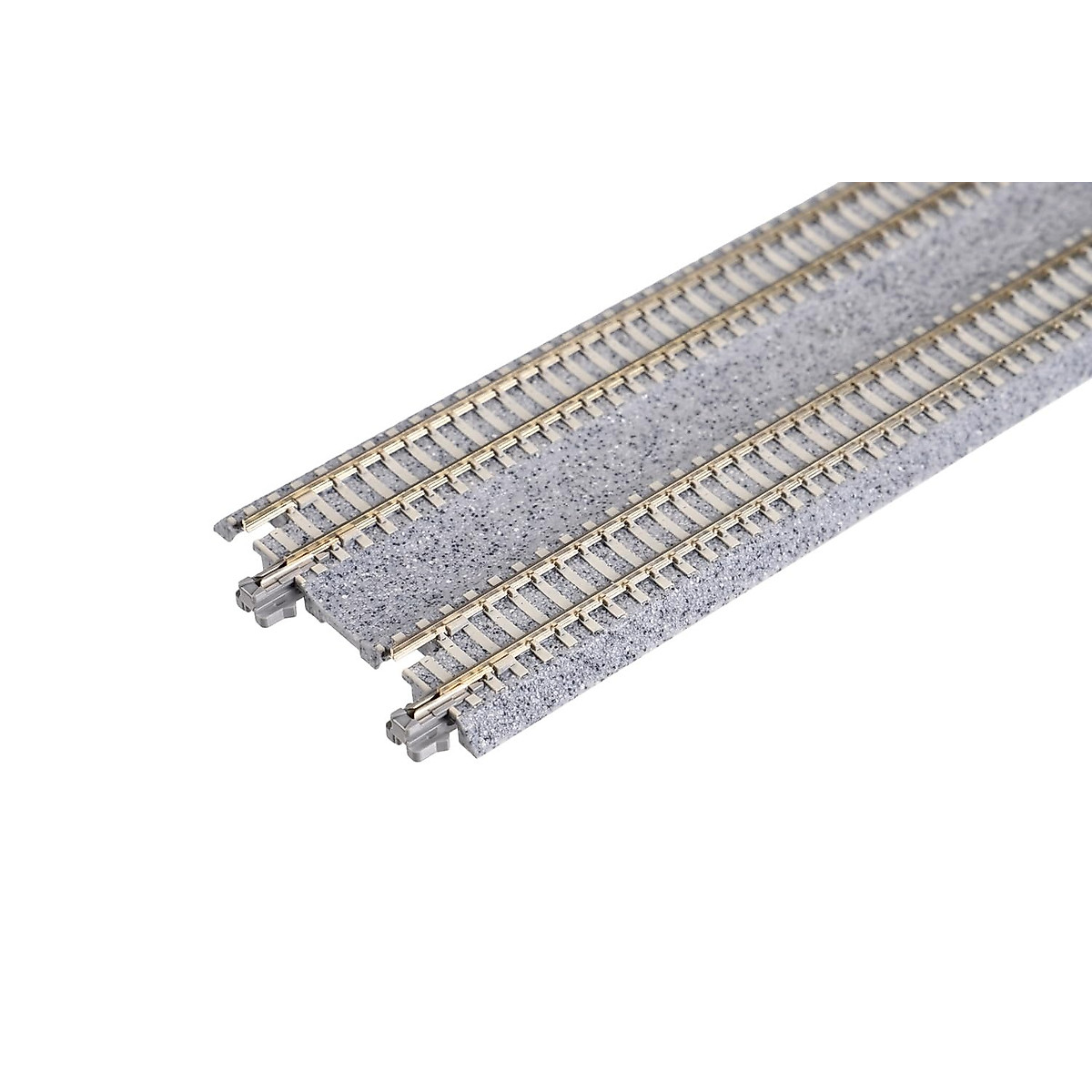 Kato USA Inc. N 7-5/16 Double Track Straight Concrete Ties 2 KAT20012 N Track