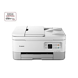 Canon PIXMA TR7020a All-in-One Wireless Color Inkjet Printer, with Duplex Printing, Mobile Printing, and Auto Document Feeder, White