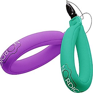 Nordic Flash Waterproof Camera Float - Pack of 2 - Turquoise & Purple