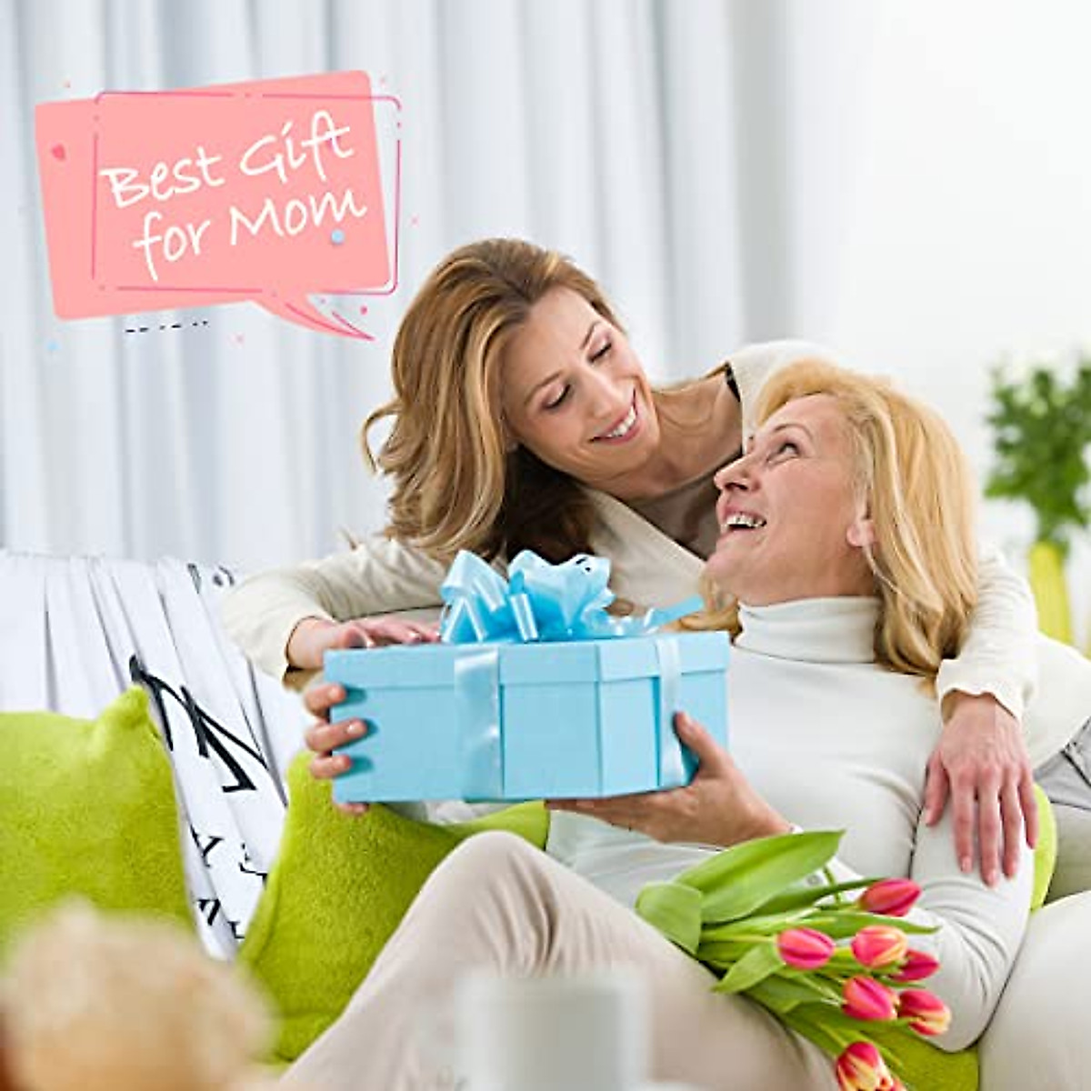 Gifts for Mom Mother's Day Blanket Gifts for Mom Throw Blankets Super Soft Warm Gifts from Daughter Son 01 Purple Flower M