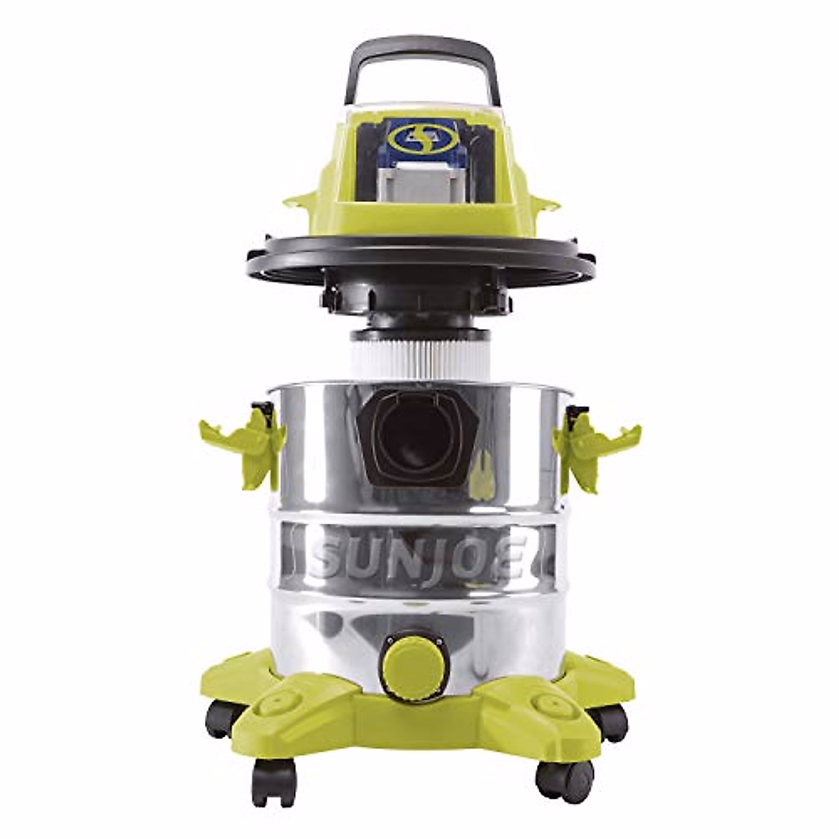 Sun Joe 24V-WDV6000 24-Volt 5.3-Gallon Cordless Stainless Steel Wet/Dry Vacuum, 5.3 Gallon, 24V, Kit (w/ 4.0-Ah Battery and Charger)