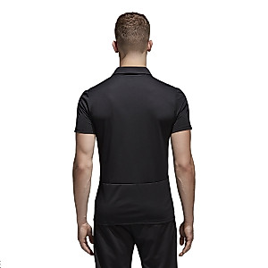 adidas Men's Condivo 18 Polo, Black/White Small