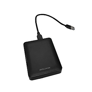 Avolusion X1 1TB USB 3.0 Portable External Gaming Hard Drive (for PS4, Pre-Formatted) HD250U3-X1-1TB-PS - 2 Year Warranty
