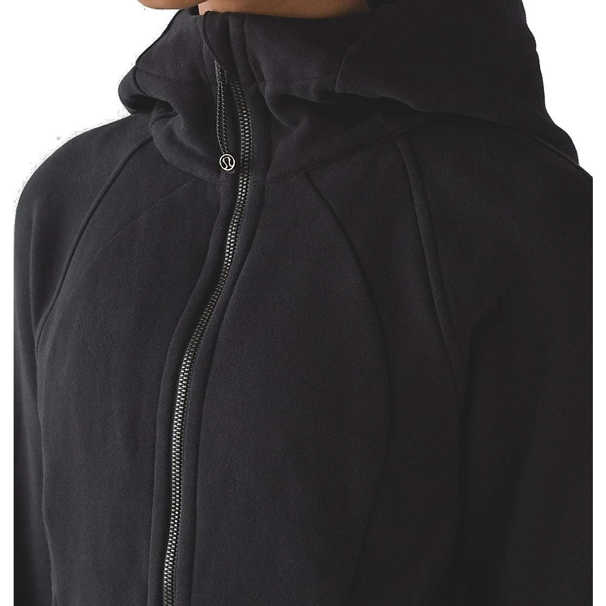 LULULEMON Scuba Hoodie IV Light Cotton Fleece (Black, 12)