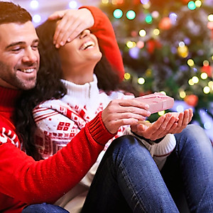 Lainrrew 12 Pcs Gift Box Set, Jewelry Gift Boxes Necklace Bracelet Earring Ring Box Cotton Filled Cardboard Paper Jewelry Box Gift Cases Bulk for Wedding, Engagement, Anniversaries (Mix 2)