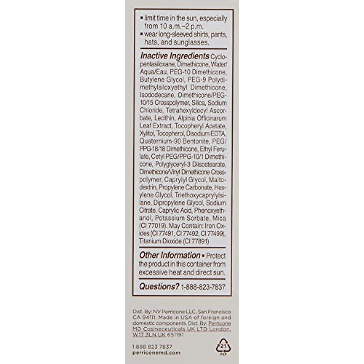 Perricone MD No Makeup Bronzer Broad Spectrum SPF 15 0.3 Ounce