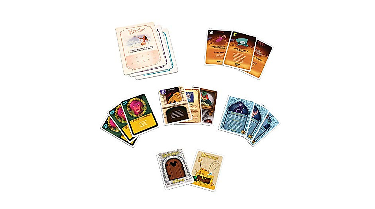 Disney Munchkin Card Game | Battle Villains & Collect Treasures