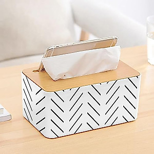 Erfoni Black and White Peel and Stick Wallpaper Modern Herringbone Contact Paper for Bathroom 17.7inch x 196.8inch Geometric Removable Wall Paper Peel and Stick Strip Self Adhesive Contact Paper