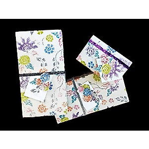 Indonesian Batik Gift Wrapping Papers - 12 Sheets: 18 x 24 inch (45 x 61 cm) Wrapping Paper