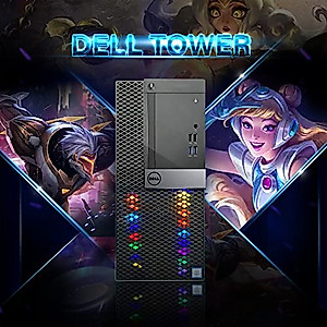 Dell Gaming PC Desktop Computer - Intel Quad I5 up to 3.6GHz, GeForce GTX 1660 Ti 6G, 32GB DDR4 Memory, 128G SSD + 3TB, RGB Keyboard & Mouse, WiFi & Bluetooth 5.0, Win 10 Pro (Renewed)