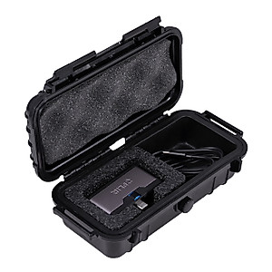CASEMATIX Thermal Camera Case Compatible with FLIR One Pro and Gen 3 Thermal Imager Topdon Tc002C Fluke TC01B TC01A Thermal Imaging Cameras for IOS and Android, Waterproof Case Also Fits Cables