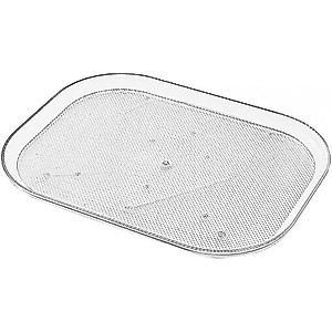 Dxcaicc Transparent Turntable,Rectangular Aclyic Lazy Susan Rotating Countertop Storage Rack for Refrigerator,Fridge Organizer for Kitchen Storage Cabinet Table