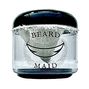 BEARD MAID, Beard Hair Catcher for Sink, Wet and Dry Shaving, Reusable Alternative to Beard mat/Beard Bib for Shaving, Beard Hair Cleaner, Beard sink cover, Bathroom Sink Cover