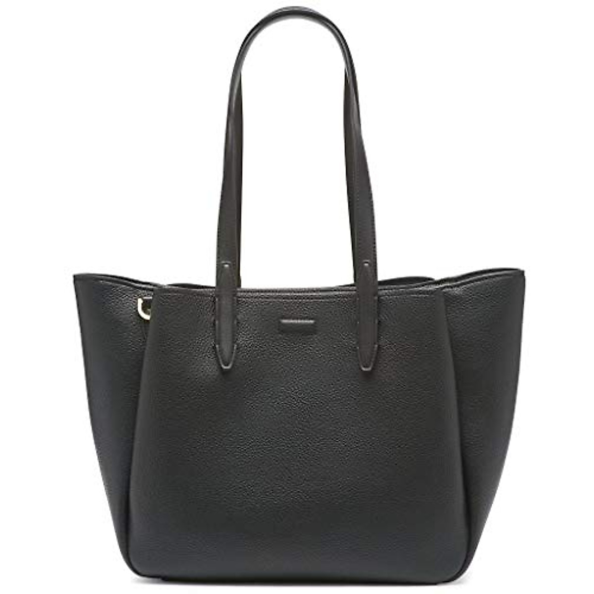 Calvin Klein Millie Novelty Tote, Black/Black