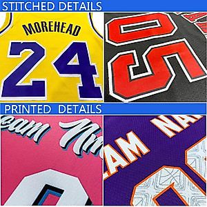 Custom Basketball Jersey Stitched or Printed Personalized Team Uniform Tank Top for Men/Kids Royal Blue