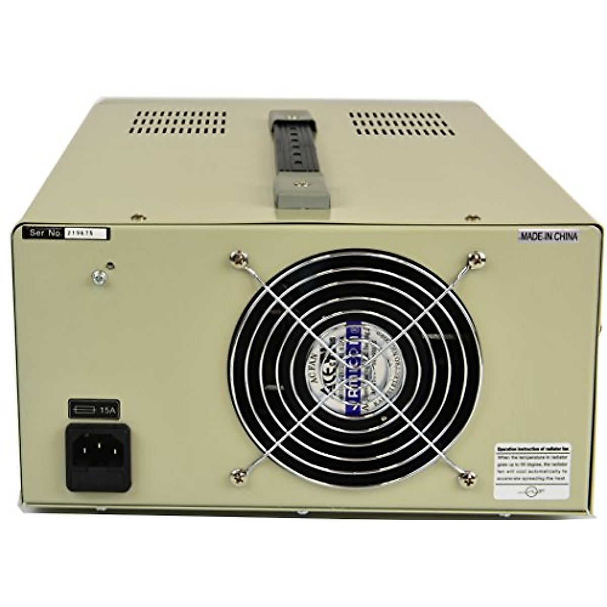 Tekpower TP12003D DC Adjustable Linear Power Supply, Input 120V, Output 0-120V @ 0-3A Adjustable,Transformer Type Clean Power Source (120Volt/3A), Better than HY3003D