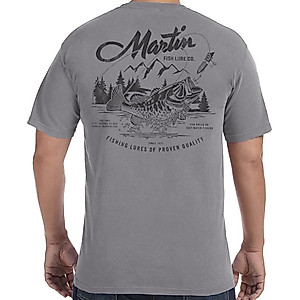 Big Mouth Martin T-Shirt (Medium) Dark Grey