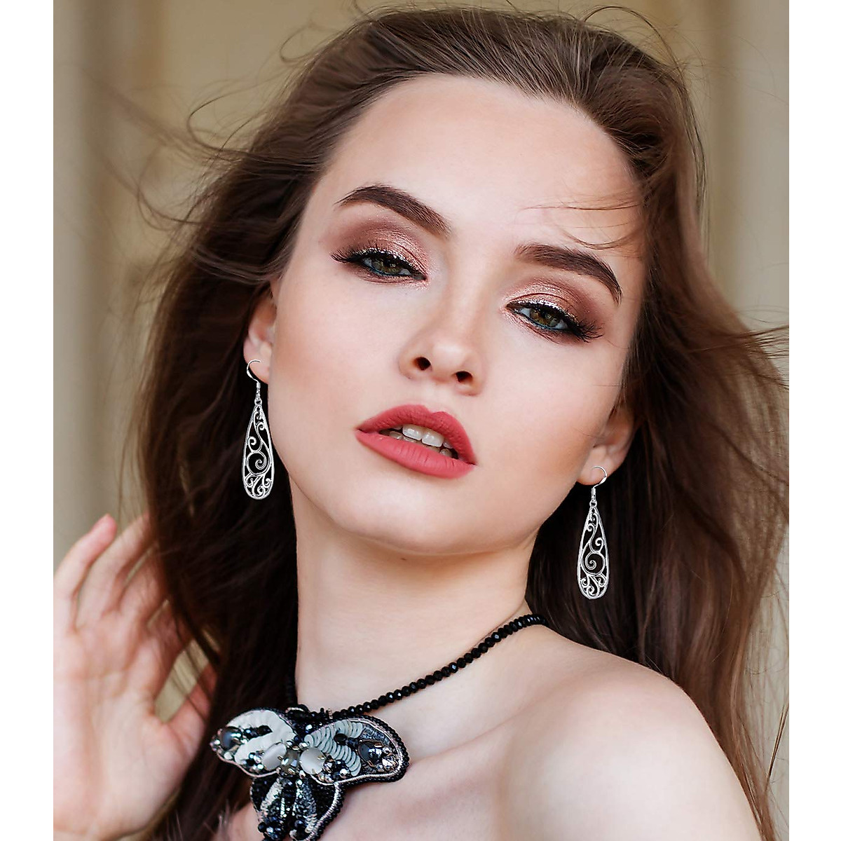 16 Pairs Drop Dangle Earrings for Women Wholesale Earrings Fashion Statement Boho Bohemian Earrings Set