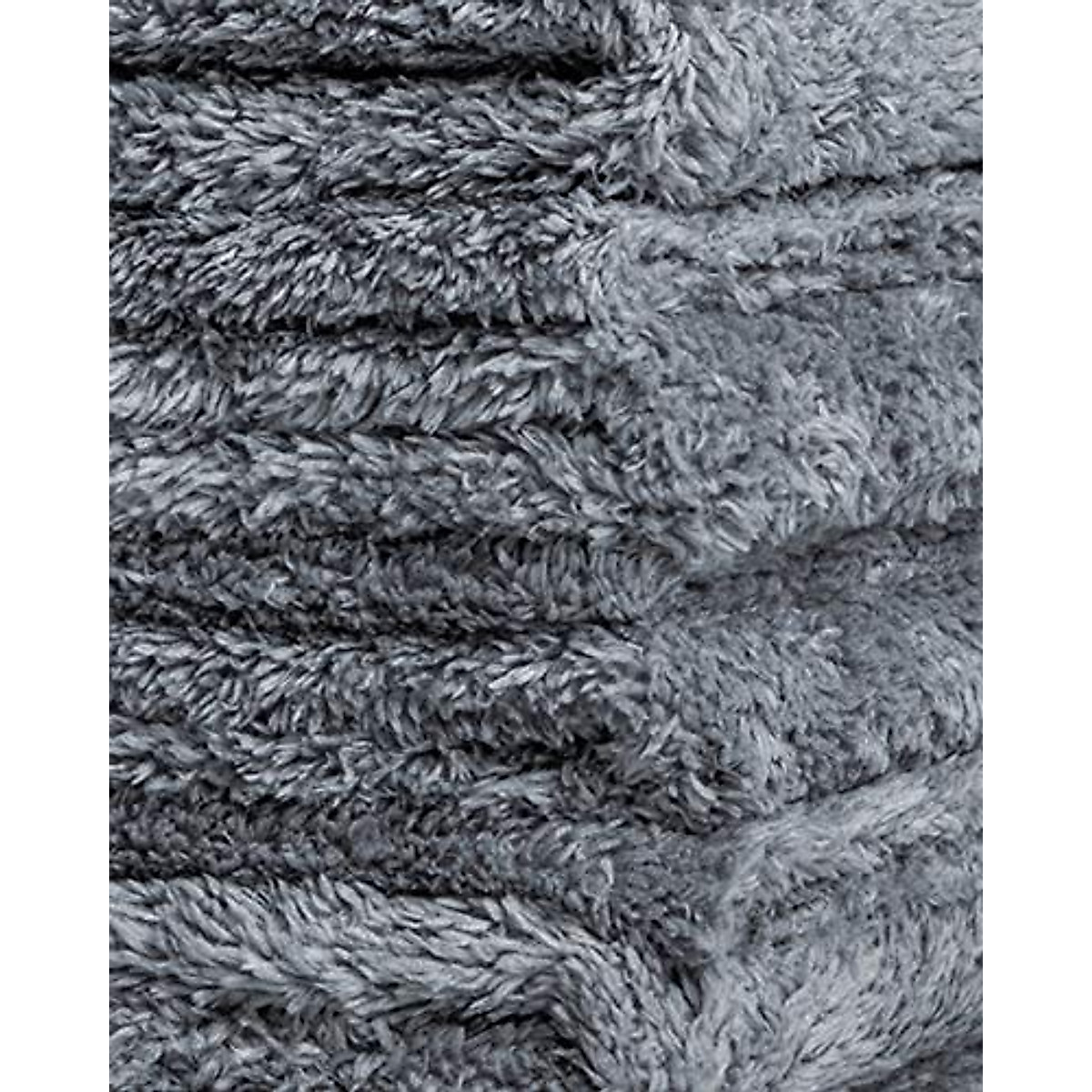 Adam's Lite Borderless Grey Microfiber Towel (4 Pack) - Car Detailing Towel