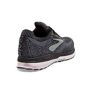 Brooks Womens Bedlam Running Shoe - Black/Black/Rose - B - 9.0