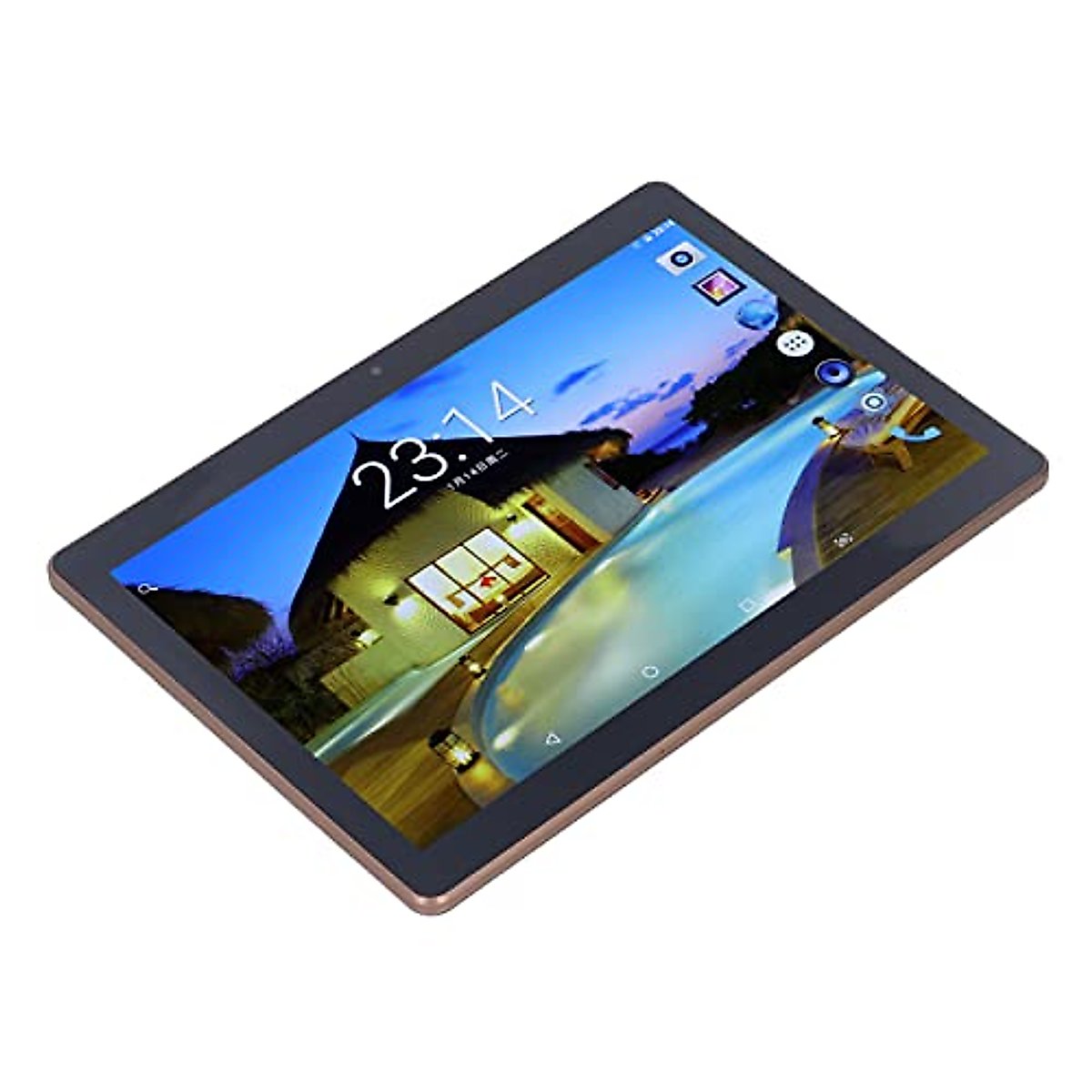 Fydun Tablet, WiFi Smart Tablet 10.1in for Andriod 8.0 Octa Core 2GB RAM 32GB ROM IPS HD Touchscreen Tablet Dual Camera Large Memory for Daily Work(#2)