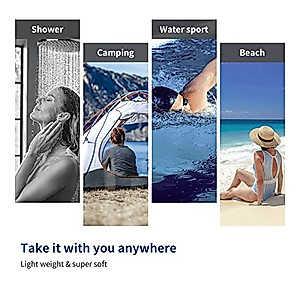 Army Retired Beach Towel Absorbent Bathroom Towels Microfiber Beach Towels Oversized Super ​32x52 Inch