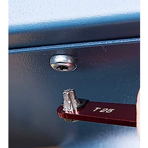 STEELMAN PRO 78936 7-Piece Diamond Tipped Low Profile Torx Screwdriver Set