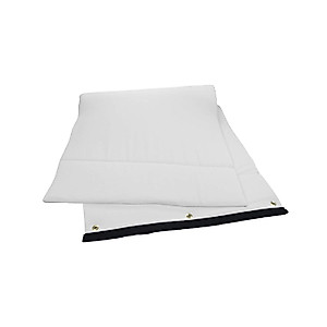 Audimute isolé Sound Barrier and Sound Absorption Sheet | MLV Sound Blocker - Block Sound | Soundproofing Sheet - Sound Blanket - Reduce Noise - Acoustic Foam Alternative | - (White)