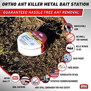 Ant Traps Indoor by ORTHO Home Defense 10pk- Metallic & Adhesive Ant Killer Indoor & Ant Killer Outdoor - Ant Trap & Ant Bait Traps Indoor Ant Killer - Ant Traps Outdoor,Ant Bait Outdoor