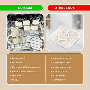 𝟖 𝐂𝐨𝐦𝐩𝐚𝐫𝐭𝐦𝐞𝐧𝐭𝐬 Divided Serving Tray with Lid and Handle, 𝐃𝐢𝐬𝐡𝐰𝐚𝐬𝐡𝐞𝐫 𝐒𝐚𝐟𝐞 Snackle Box Charcuterie Container , Fruit Storage Containers|𝐒𝐧𝐚𝐜𝐤 𝐁𝐨𝐱 𝐂𝐨𝐧𝐭𝐚𝐢𝐧𝐞𝐫