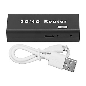3G Mini Wireless Portable WiFi Router, USB 3G Modems, 150MBPS High Transmission Speed, RJ45 USB Interface, Plug and Play for OS for Windows for Linux for Android