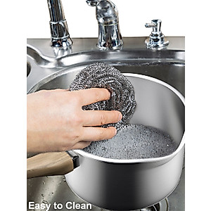 VENTION 2 Quart Stainless Steel Saucepan with Lid, Sauce Pan with Pour Spout, Small Pots for Cooking, Left Hand