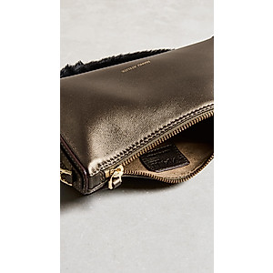 MANU Atelier Women's Mini Prism Bag, Moondust/Black, One Size