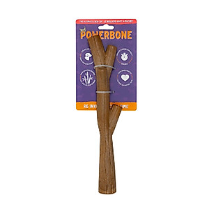 Power Bone Pet Chew Toy for Dogs - Durable, Non Toxic & Pet Safe - Best for Aggressive Chewers, Long Lasting Dental Health, Dog Teeth Cleaning, Dog Life Stages - Throw Stick 12"