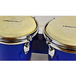 Hisonic Signature Series HS4613 Tunable Wood Bongo Set (6" & 7")
