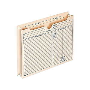 Adams 2 Inch Expanding Job Folder, , 9.5 x 11.75 Inches, Manila, 15 per Pack (9294E)