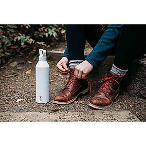 MiiR, Insulated Narrow Mouth Bottle, White, 23 Oz